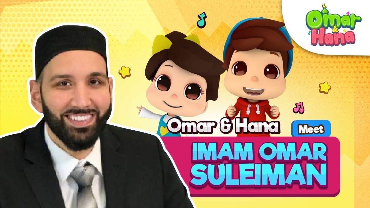 Omar & Hana Meet Imam Omar Suleiman | Islamic Cartoon for Kids ...