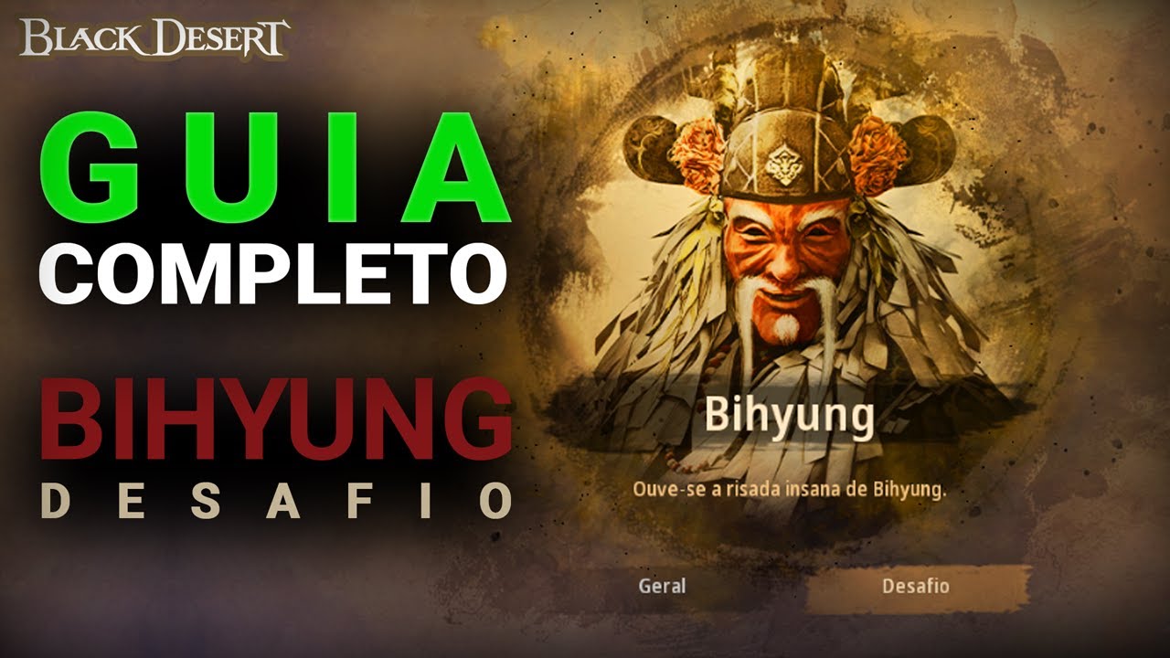 BDO | Bihyung DESAFIO - Guia COMPLETO - Santuário Obscuro - YouTube