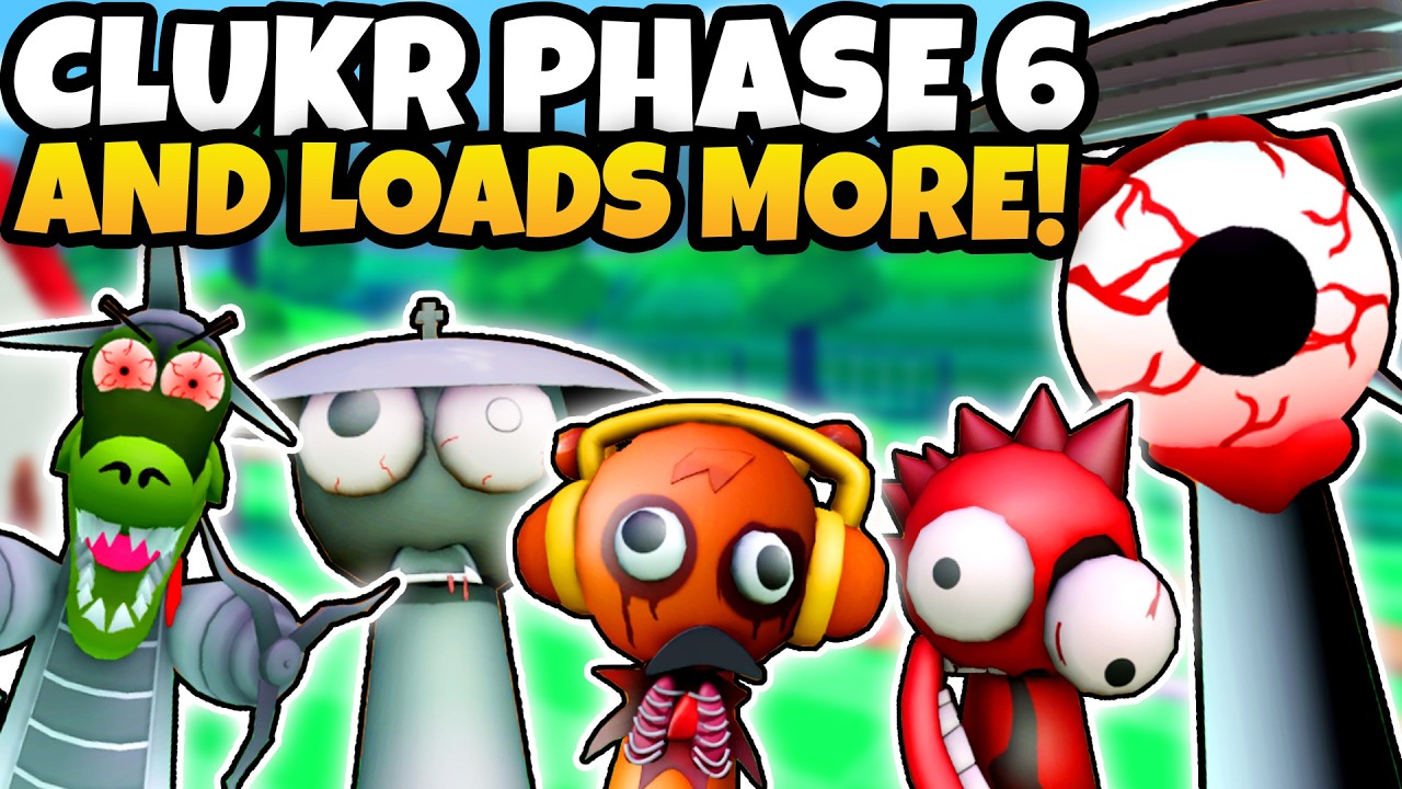 How To Get CLUKR Phase 6 And LOADS OF NEW MORPHS! Roblox 3D Sprunki Sim ...
