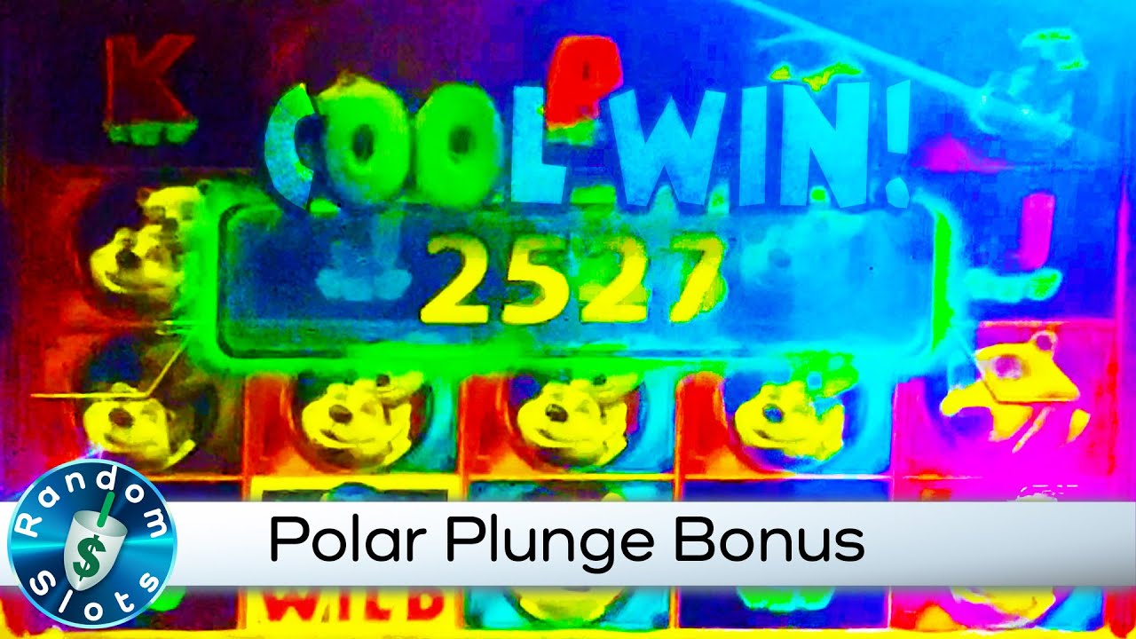 Polar Plunge Slot Machine Win & Bonus - YouTube
