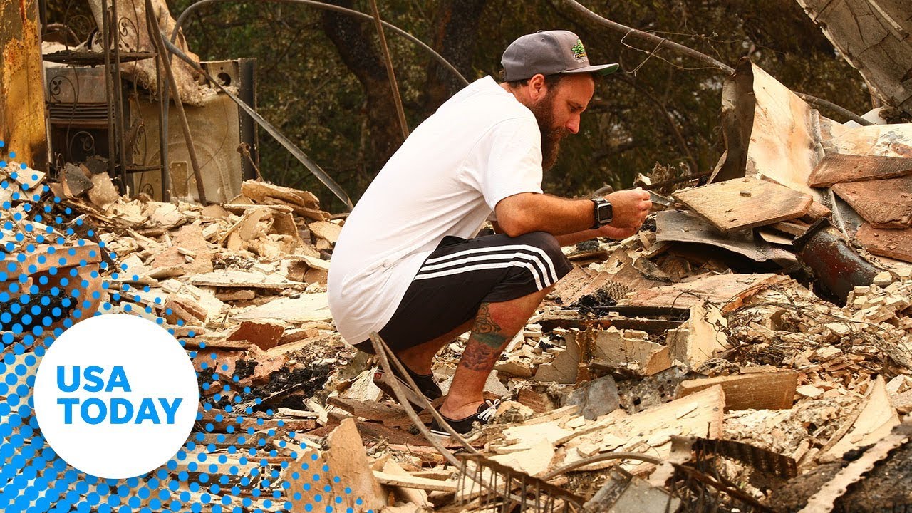 Deadly Carr Fire burns hundreds of homes, thousands flee - YouTube