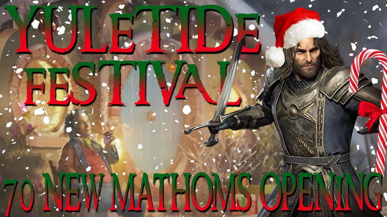 Lotr Rise To War: Yuletide mathom opening - YouTube
