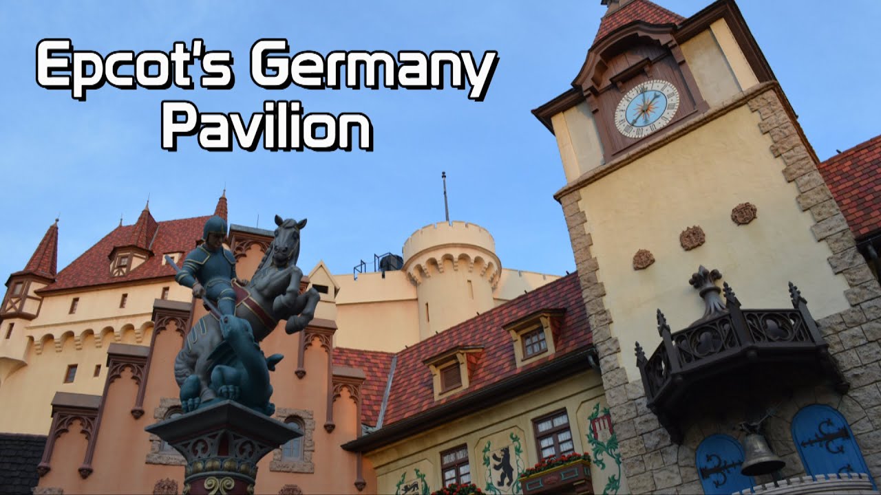 Epcot Through The Years - Germany Pavilion Animated Characters in Der ...