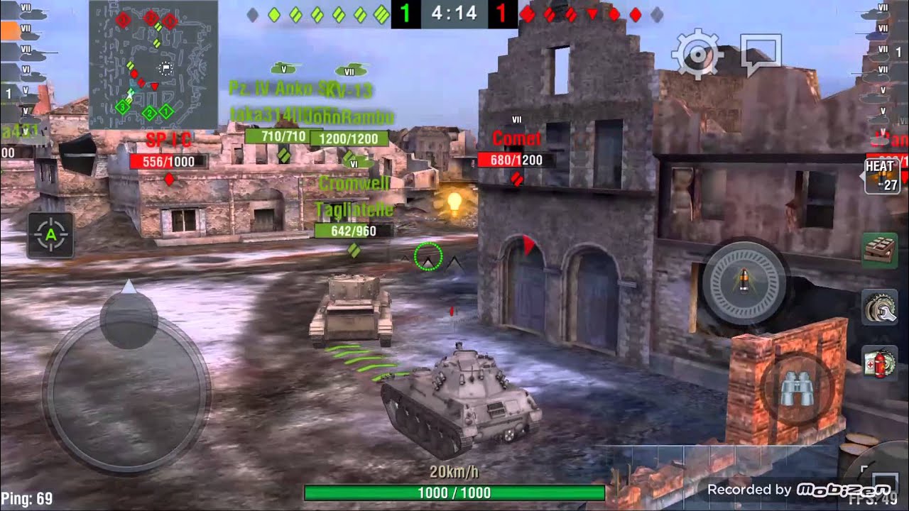 World of Tanks Blitz Spahpanzer SP IC gameplay at Himseldorf - YouTube