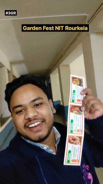 Garden Fest at NIT Rourkela 😎🔥 #fest #nit #iit #collegelife #minivlog #shorts #viral #3gr - YouTube