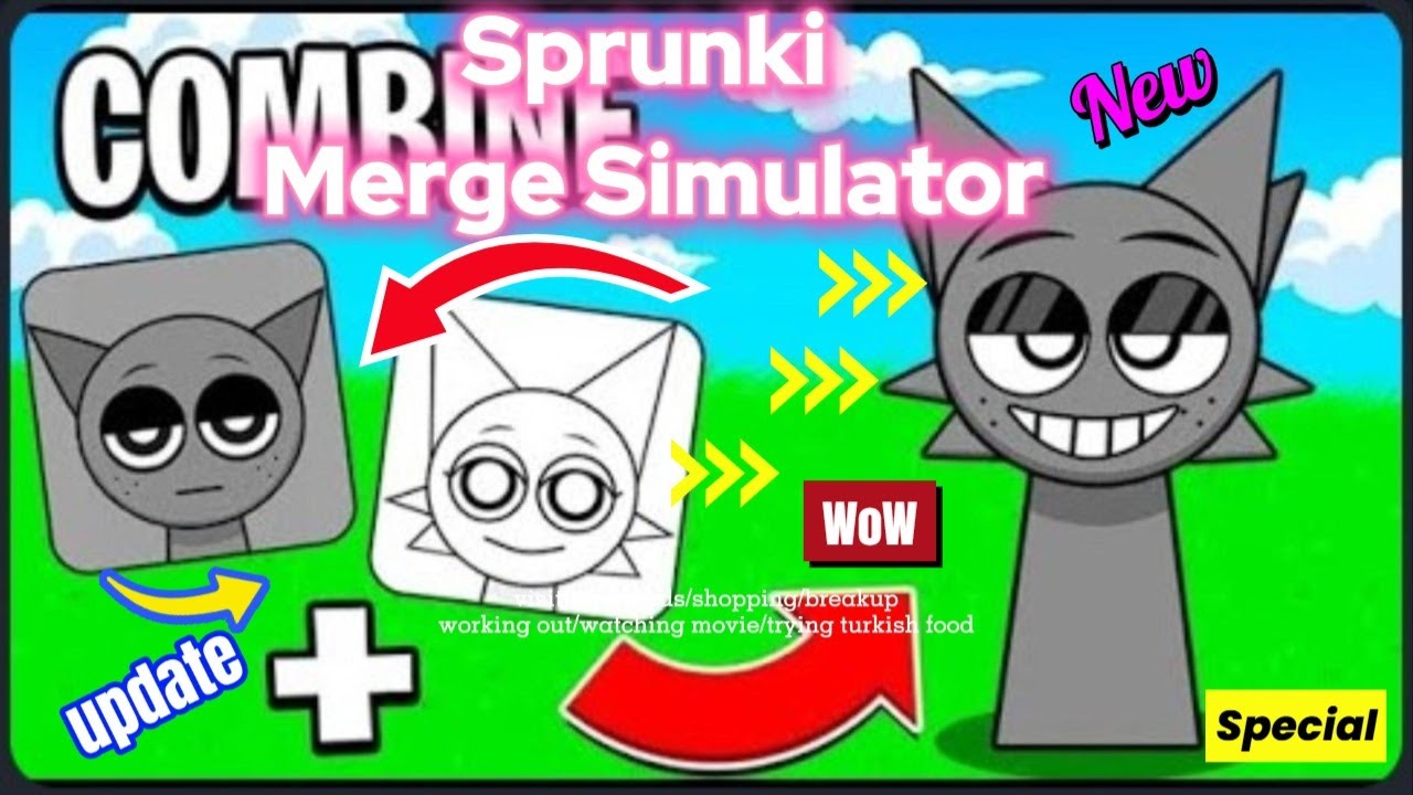 We Tried the New Sprunki Merge Simulator - YouTube