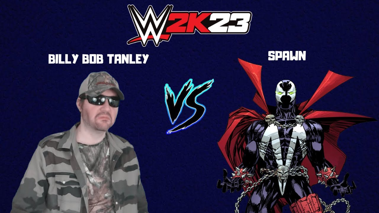 Billy Bob Tanley vs. Spawn - WWE 2K23 No Holds Barred Full Match - YouTube