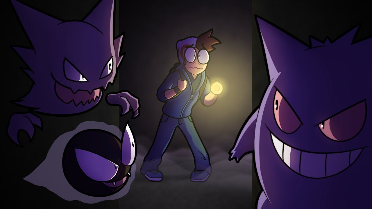 SPOOKY SCARY GHOSTS!! | Pokémon Red - Pokémon Stadium PART 4 - YouTube