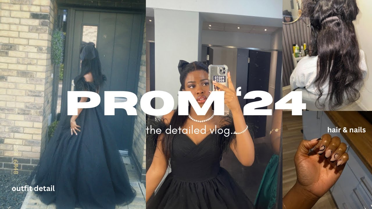 PROM 2024 | full vlog - dress shopping, huge haul, outfit details etc ...