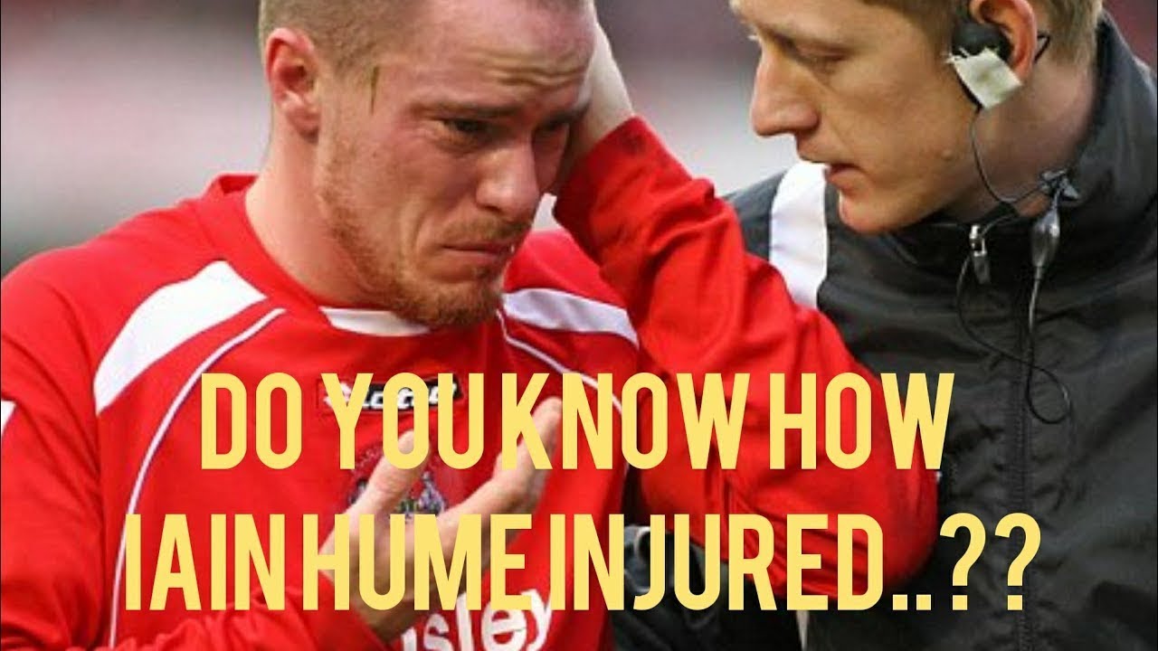 The day ian hume got injured Tribute to one of the bravest footballer ...