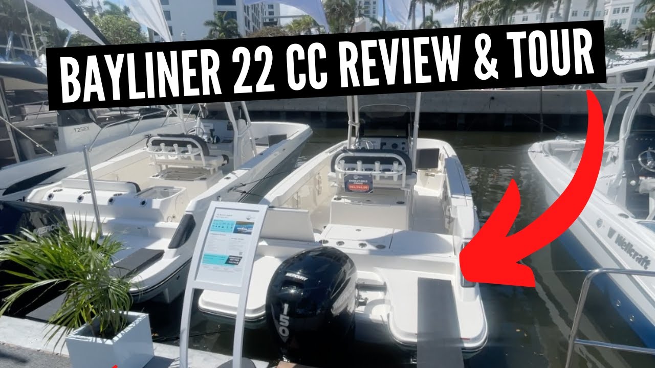 Bayliner Trophy 22 CC Boat Review & Tour - YouTube