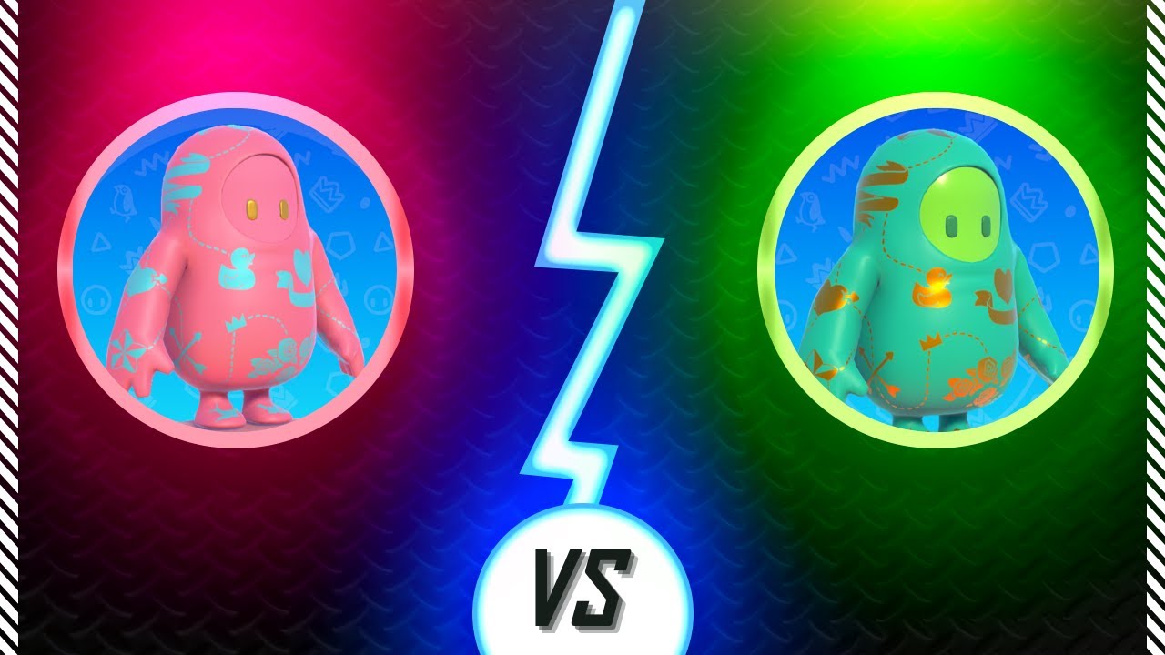 🔴LIVE: PINK VS GREEN! Fall Guys Customs! - YouTube