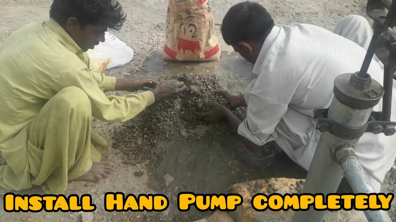 Work complete Hand Pump Install In Johar Village #handpump #villagelife ...