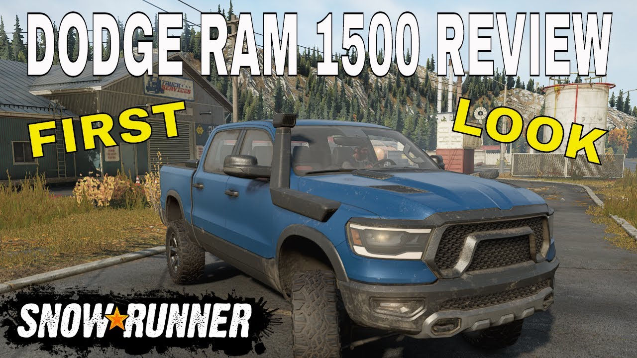 SNOWRUNNER DODGE RAM GENERIC 1500 PICKUP MOD REVIEW - YouTube