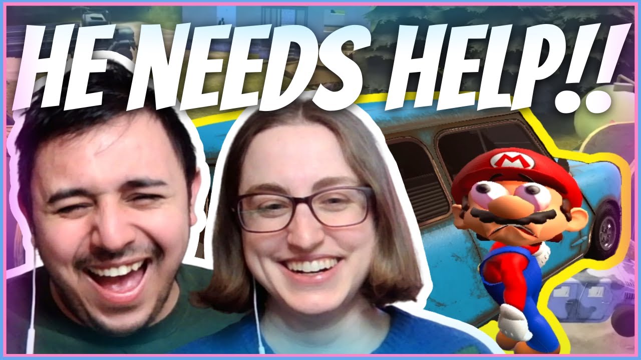 SMG4: Mario Gets His PINGAS Stuck In Car Door | REACTION!! - YouTube