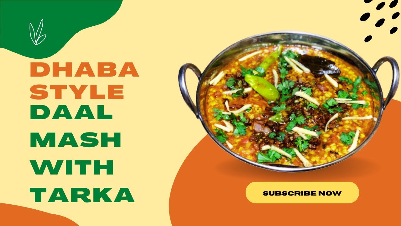 Dhaba Style Daal Mash With Tarka Recipe | Best Daal Mash Recipe | With ...