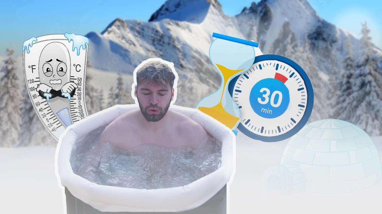 DAY 1 - 50 DAY ICE BATH CHALLENGE! - YouTube