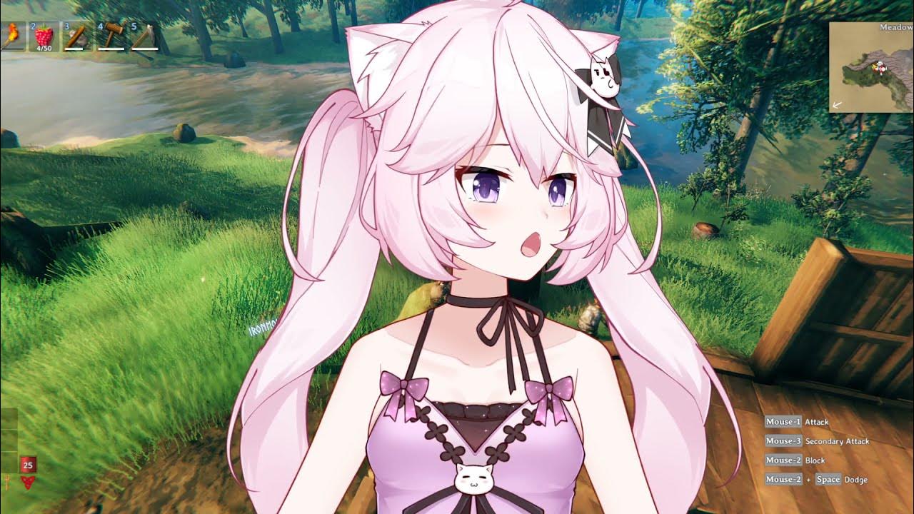 Nyanners Valheim Stream Ft Veibae Snuffy And Ironmouse Youtube
