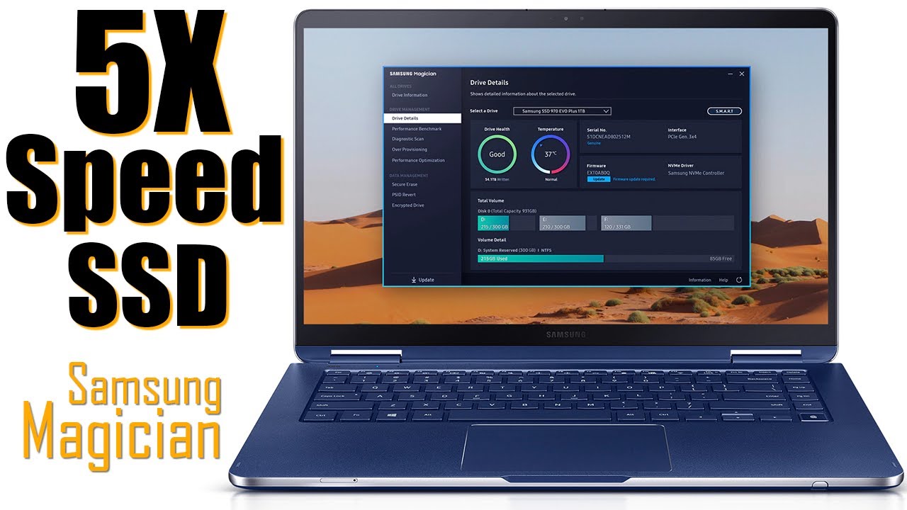Samsung Magician Software For SSD | upto 5X Speed Boost [HINDI] - YouTube