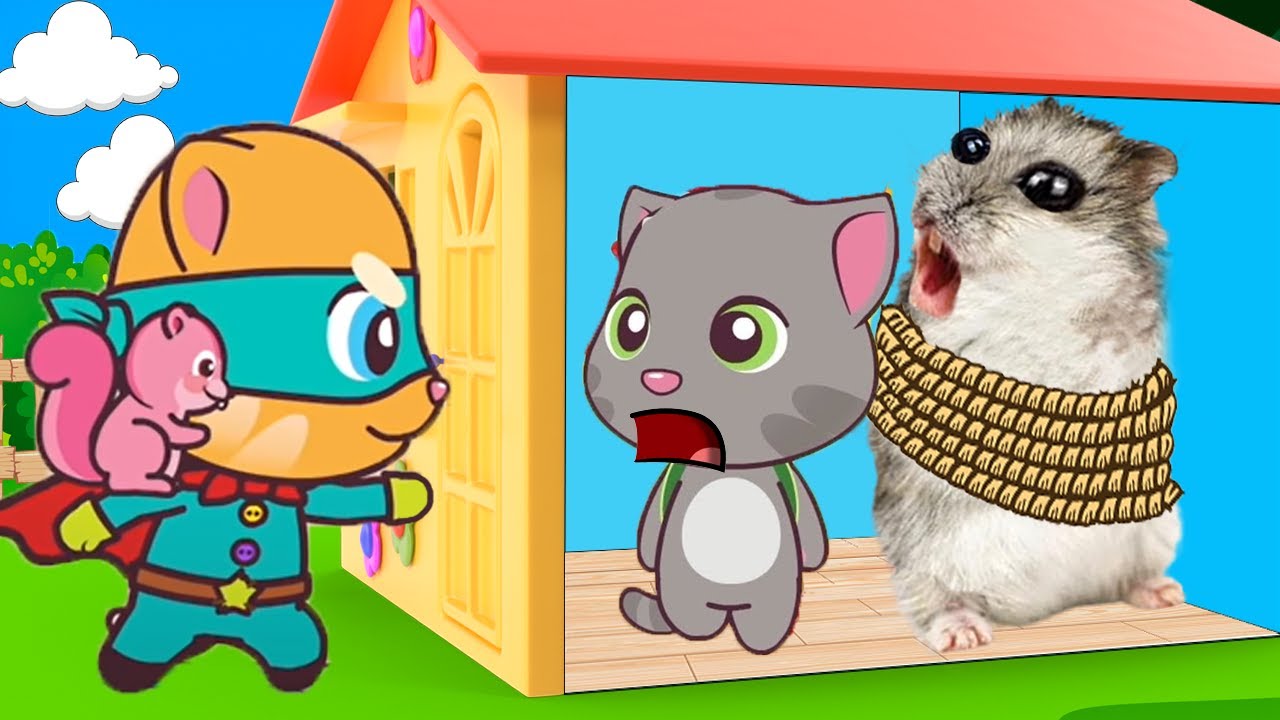 Talking Tom, Please Don't Do Bad Deeds - Pop It Cartoon Hamster by Love ...