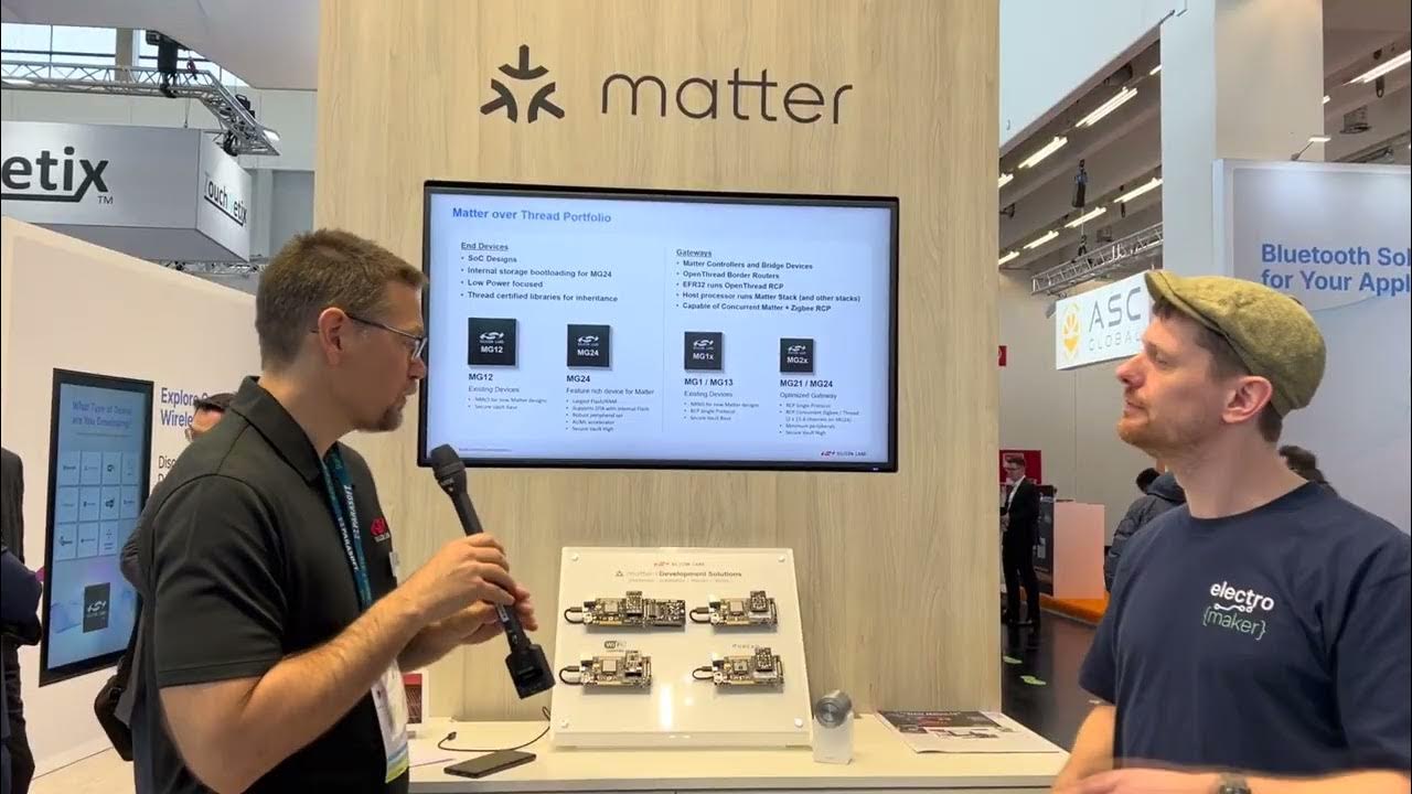Embedded World 2023: Silicon Labs Showcases Their Matter Demo - YouTube