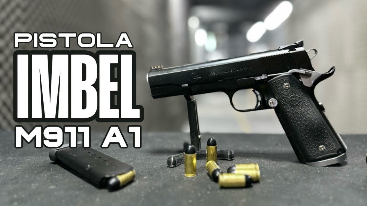 PISTOLA IMBEL M911 A1 .45ACP - YouTube