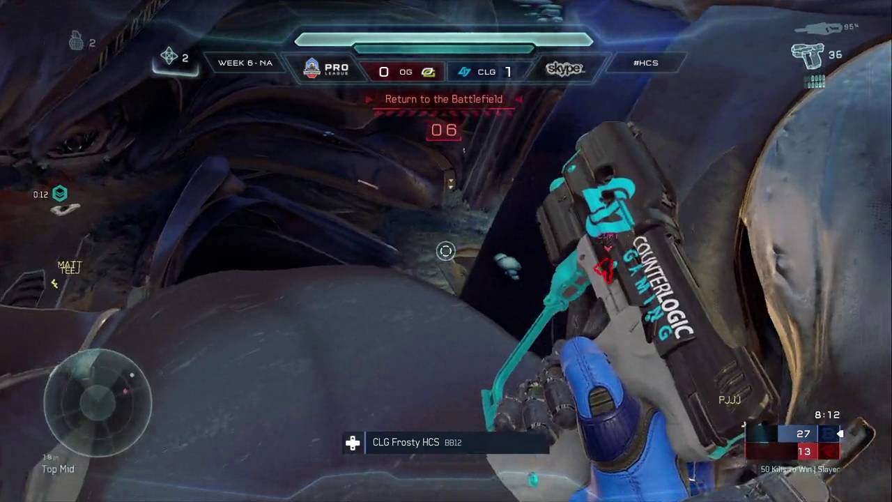 Nice thrust jump by Frosty on Regret - YouTube