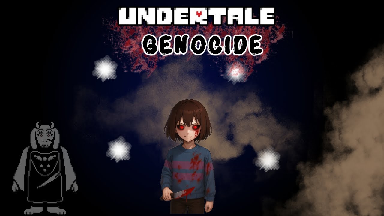 Undertale GENOCIDE/no mercy First playthrough #2 - Sans showdown! - YouTube