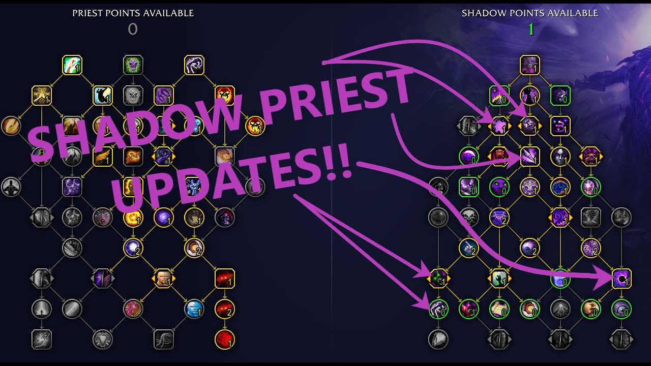 More Priest Dragonflight Talent Tree Updates! - YouTube