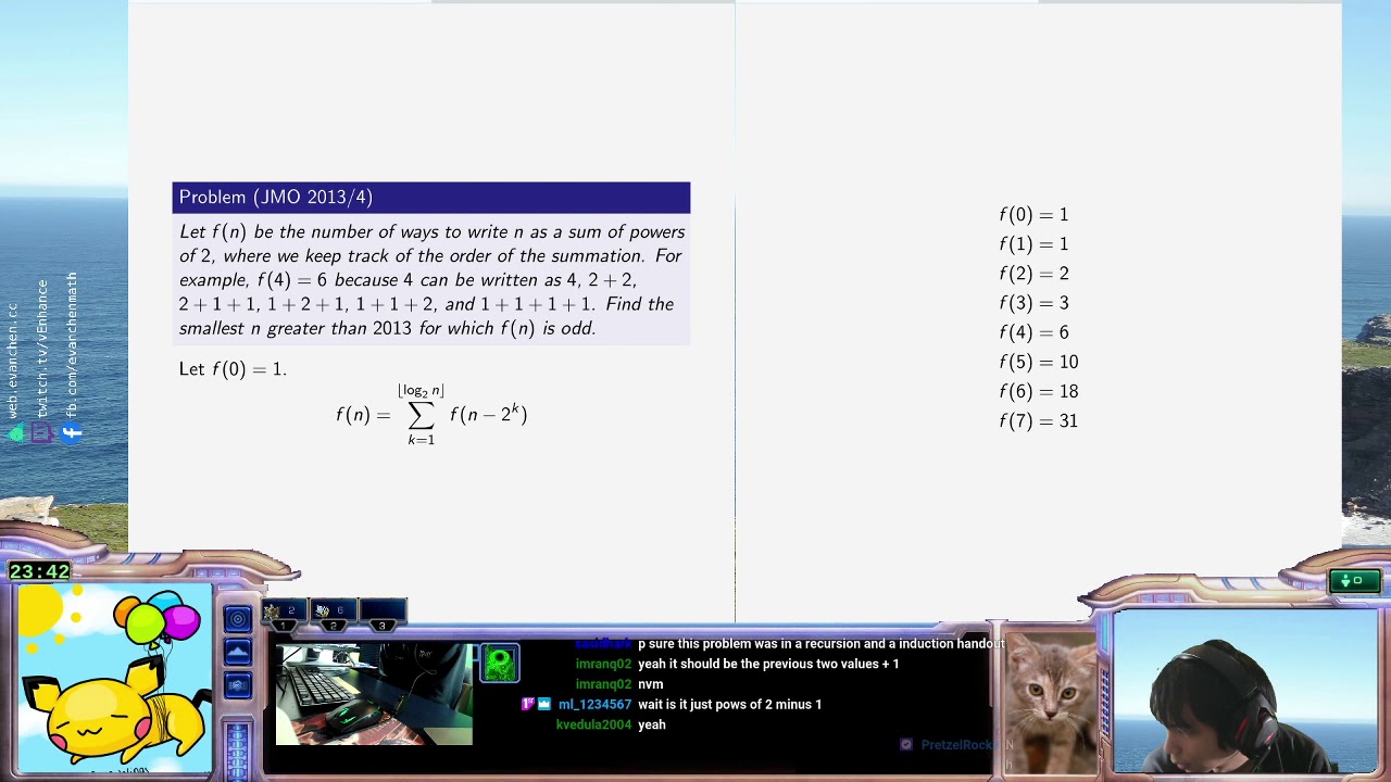 JMO 2013/4: the LAST USAJMO problem for Evan to do! - YouTube