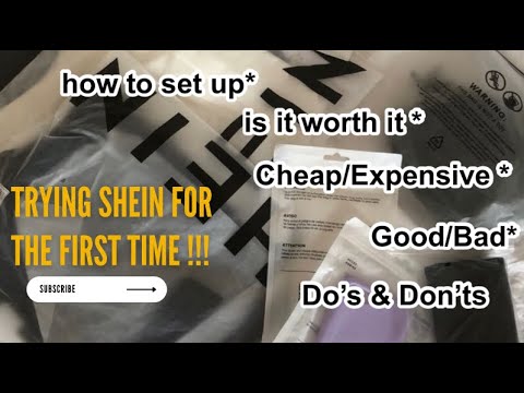 🔥First Time Ordering From SHEIN| Tutorial video, Review + Haul - YouTube