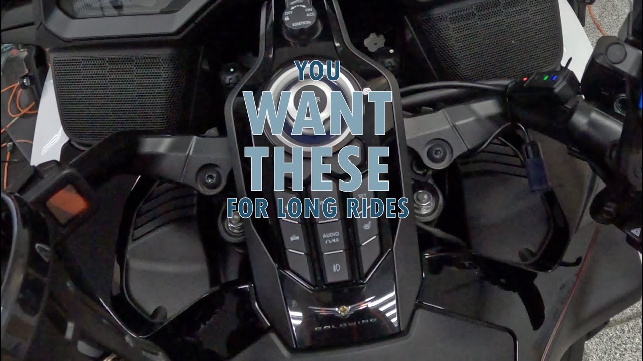 HeliBar Risers review after a long ride on my 2024 Honda Goldwing DCT ...