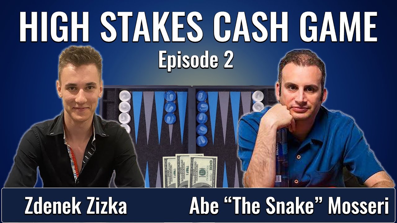 High Stakes Backgammon Cash Game Ep 2: Zdenek Zizka vs Abe "The Snake ...