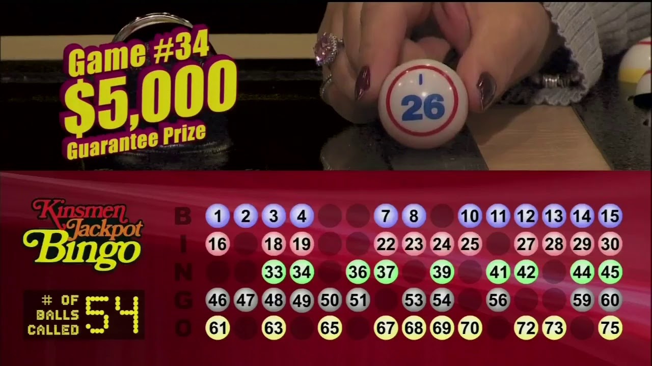 Kinsmen Jackpot Bingo February 22nd, 2020 - YouTube