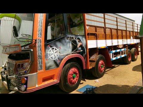 #AshokLeyland Ashok leyland 12 wheel truck with bus cabin. Amazing ...
