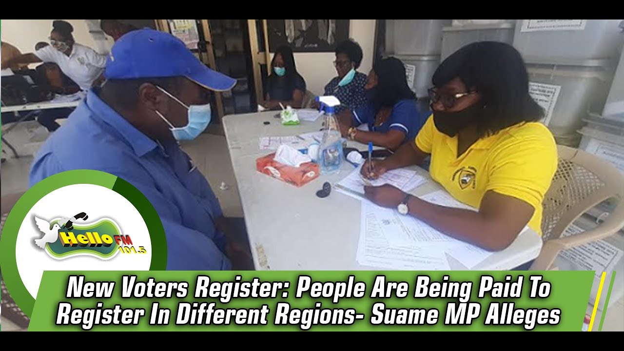 New Voters Register: People Are Being Paid To Register In Different ...