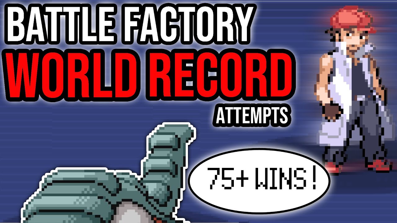 A PRESENT? Battle Factory WORLD RECORD Attempts! | Pokemon Emerald ...