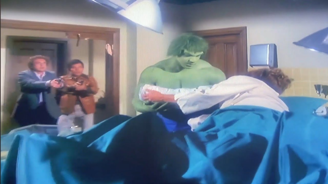 The Incredible Hulk Life and Death Hulk gives Carrie her baby scene ...