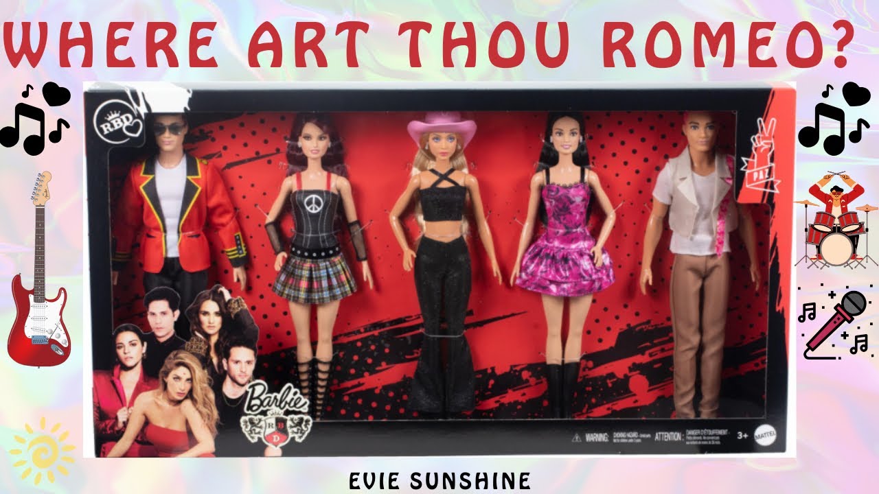 RBD Rebelde Dolls Set of 5 Unboxing Part 1 of 2 - YouTube