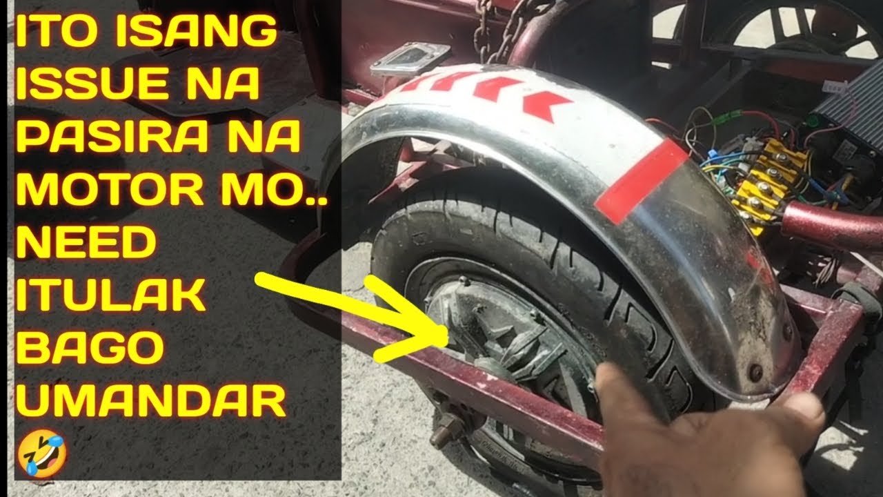 Naranasan nyo naba ito? Aandar lang kapag tinulak? Ebike motor - YouTube