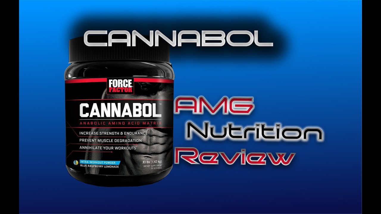 FORCE FACTOR CANNABOL BCAA - YouTube
