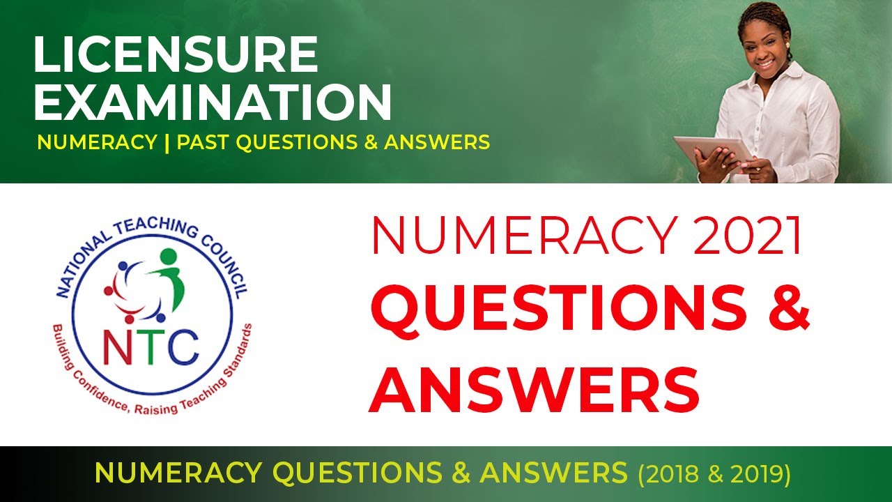 NUMERACY PAST QUESTIONS & ANSWERS | PASCO | GTLE #EduMedia #NTC #GTLE ...