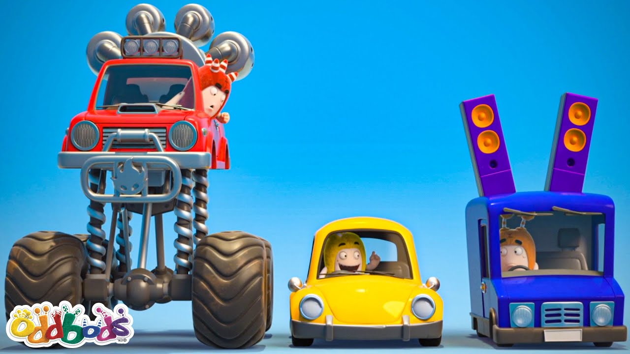 🚘 Transform Bubblebee! 🚘 | Baby Oddbods | Funny Comedy Cartoon Episodes ...