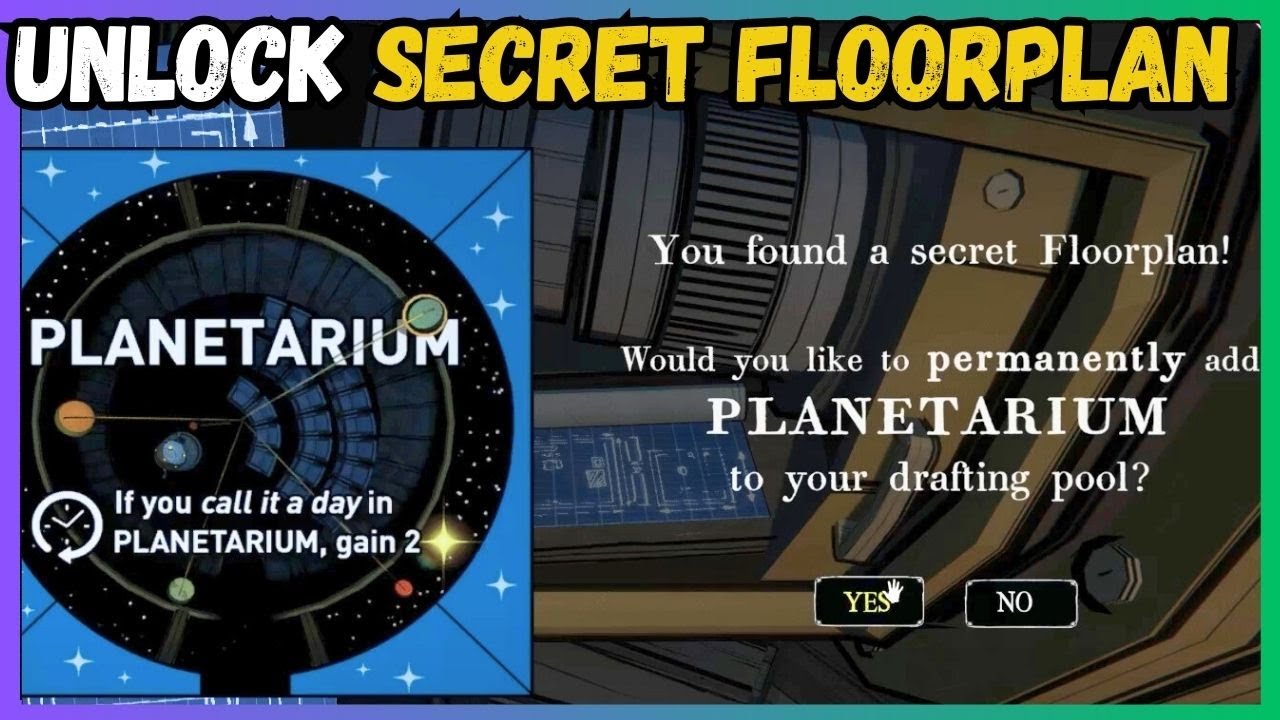 How to unlock Secret Floorplan Planetarium in Observatory | Blue Prince ...