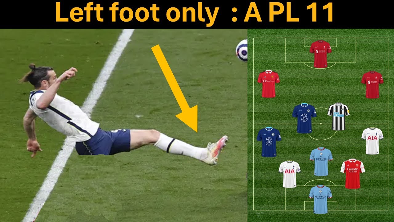 A Left Footed Premier League XI - YouTube