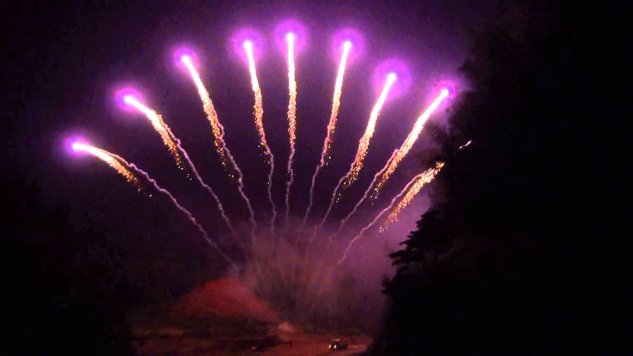 Fireworks Demo Show (Single Row) 417 - YouTube