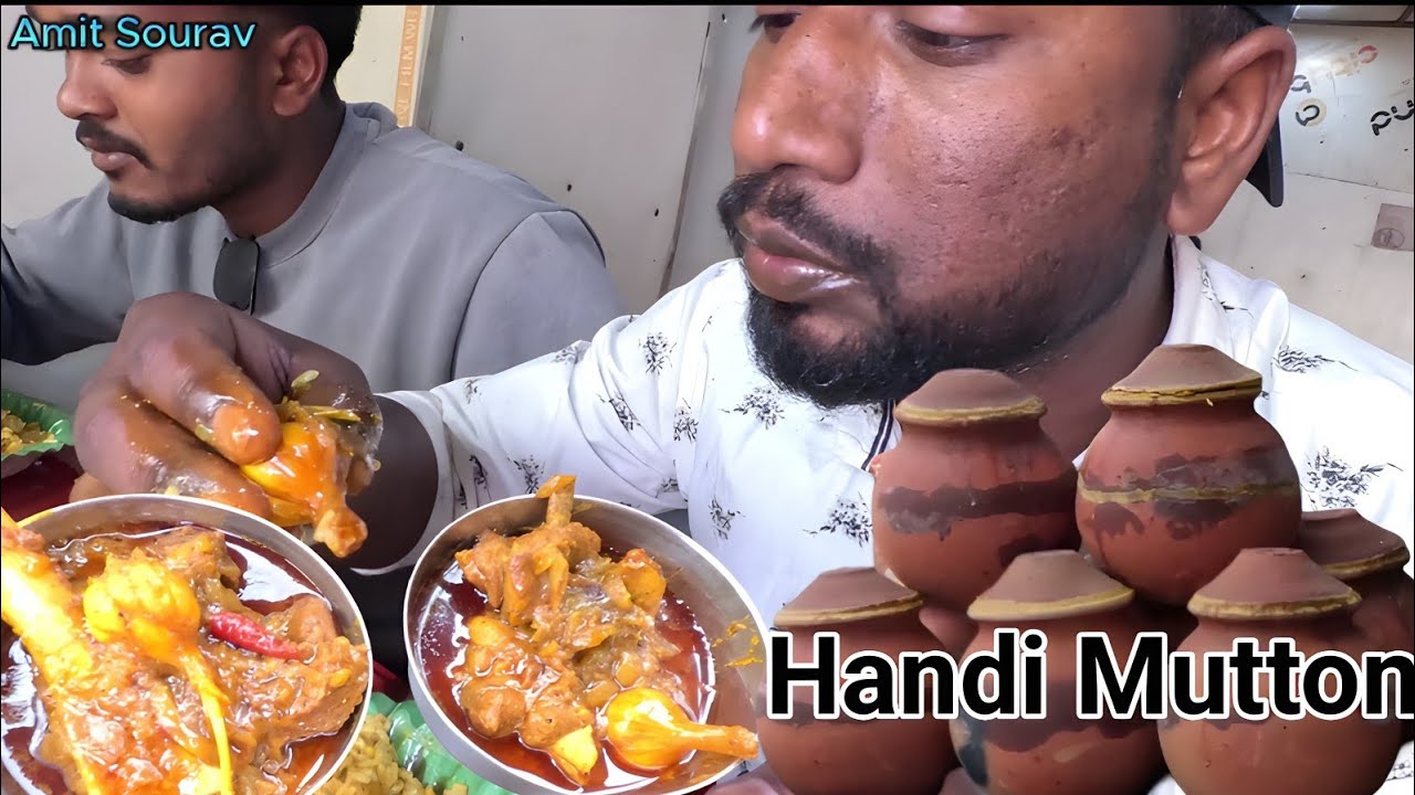 handi mutton हांडी मटन | Handi Mutton Recipe | Champaran Handi Mutton ...