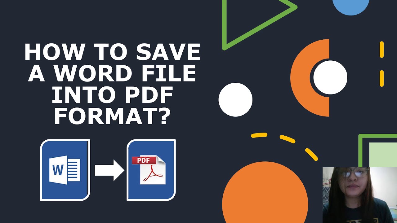 HOW TO SAVE A WORD FILE INTO PDF FORMAT YouTube how-to-save-a-word-file-into-pdf-format-youtube