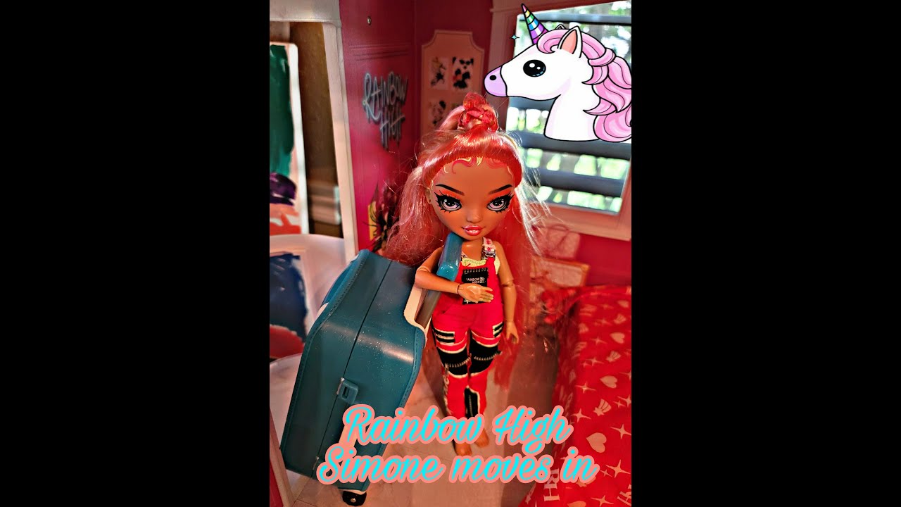 Rainbow High Dolls | Simone Summers moves in #rainbowhighdoll - YouTube