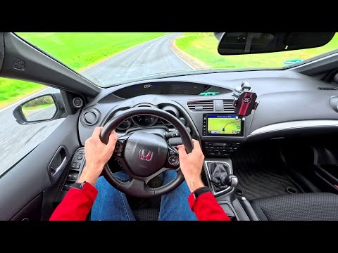 2016 Honda Civic FK1 [1.4 - 99 HP] POV Test Drive 4K